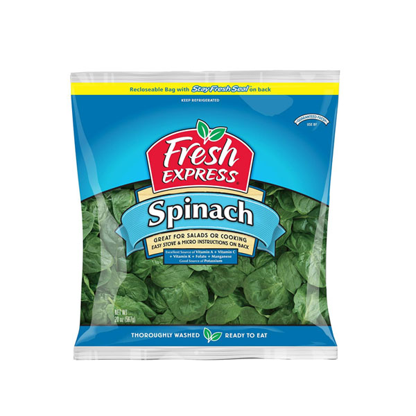 Fresh Express Spinach (10 oz) – Lil General’s