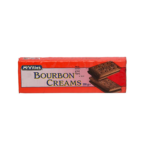 Mcvities Bourbon Creams (200 g) – Lil General’s
