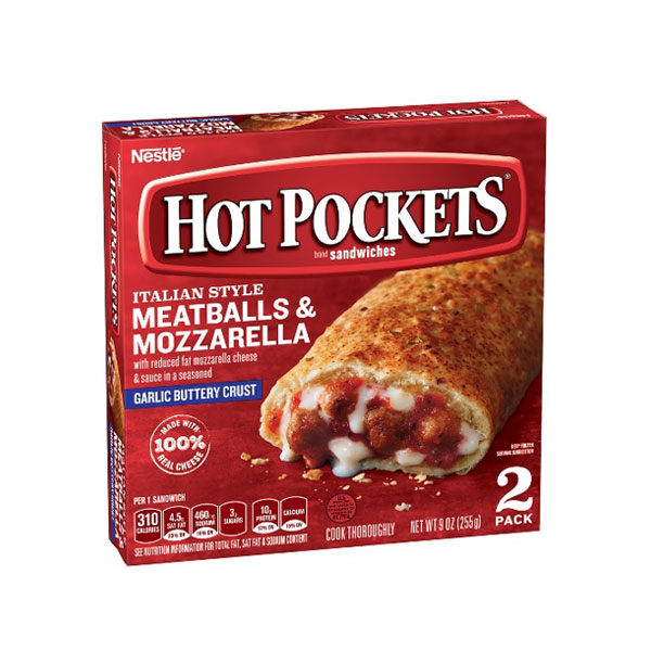 Nestle Hot Pocket Meatballs And Mozzarella (9 oz) – Lil General’s