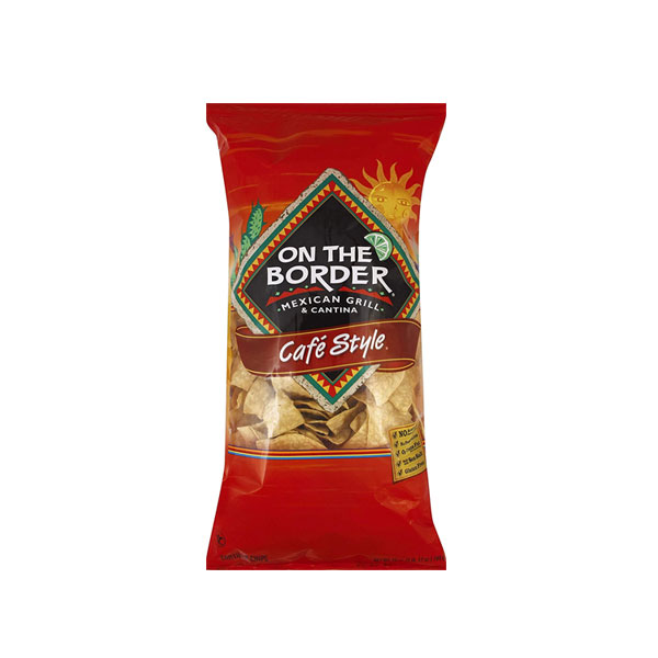 On The Border Cafe Style Tortilla Chips (28 oz) – Lil General’s