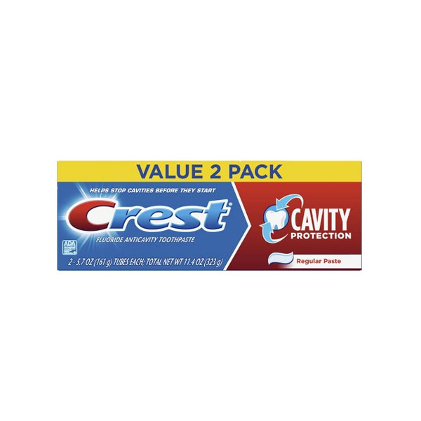 Crest Toothpaste Regular 2pk (5.7 oz) – Lil General’s