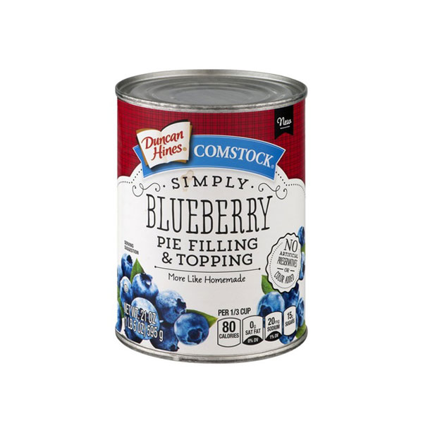 Duncan Hines Comstock Simply Blueberry Royal Pie Filling (21 oz) – Lil ...