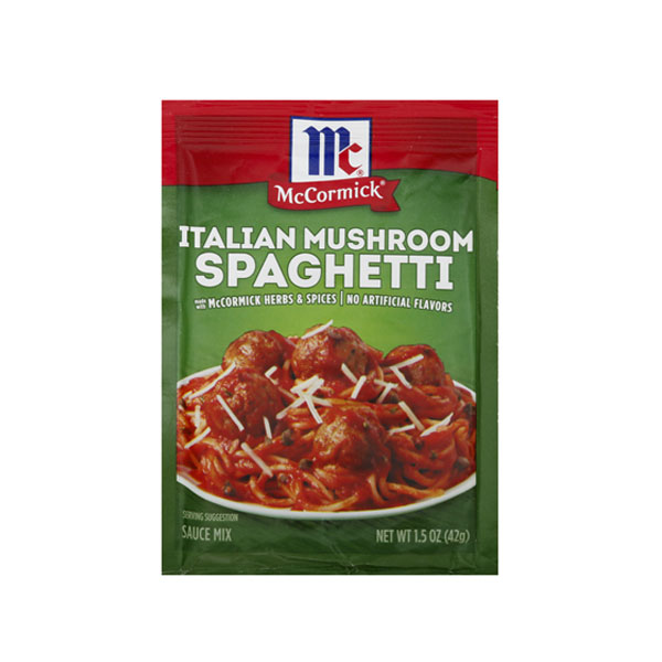 McCormick Italian Spaghetti Seasoning Mix (1.5 oz) – Lil General’s