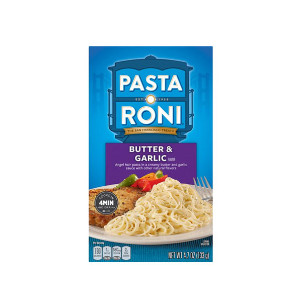 Pasta Roni Angel Hair Butter Garlic (4.7 oz) – Lil General’s