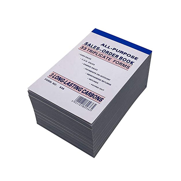 Simply A+ Triplicate Sales Order Book 33 Sets 3 Part Form – Lil General’s