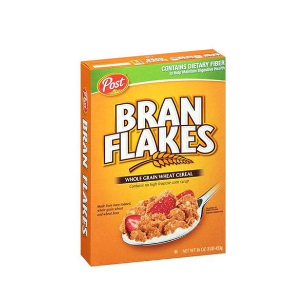 Post Natural Bran Flakes (16 oz) – Lil General’s