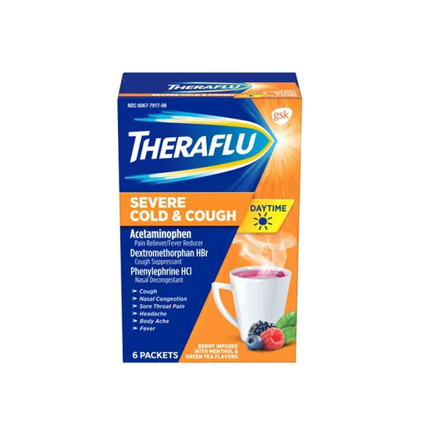 Theraflu Daytime Severe Cold Cough (6 pk) – Lil General’s