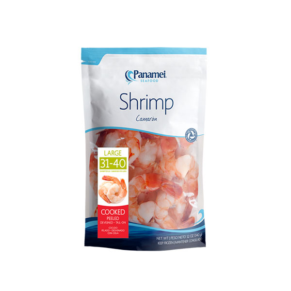Panamei Cooked Shrimp Large 31/40 (1 lb) – Lil General’s