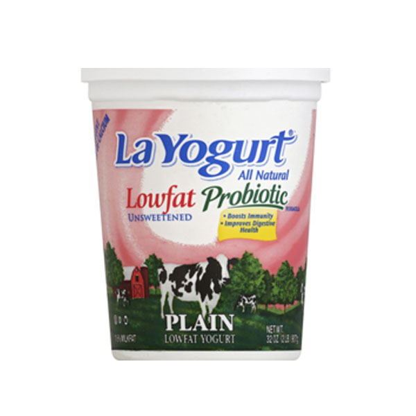 La Yogurt Plain Low-Fat Yogurt (32 oz) – Lil General’s
