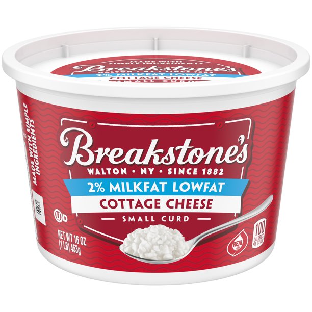 Breakstone Low Fat Cottage Cheese (16 oz) – Lil General’s