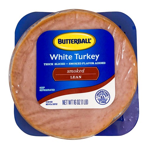 Butterball Smoked White Turkey Breast (16oz) – Lil General’s