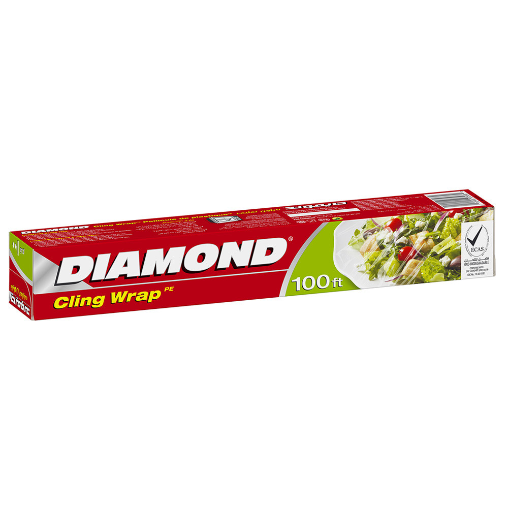 Diamond Plastic Wrap (100 ft) – Lil General’s
