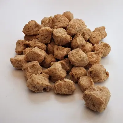 TVP Beef Chunks 1lb – Lil General’s